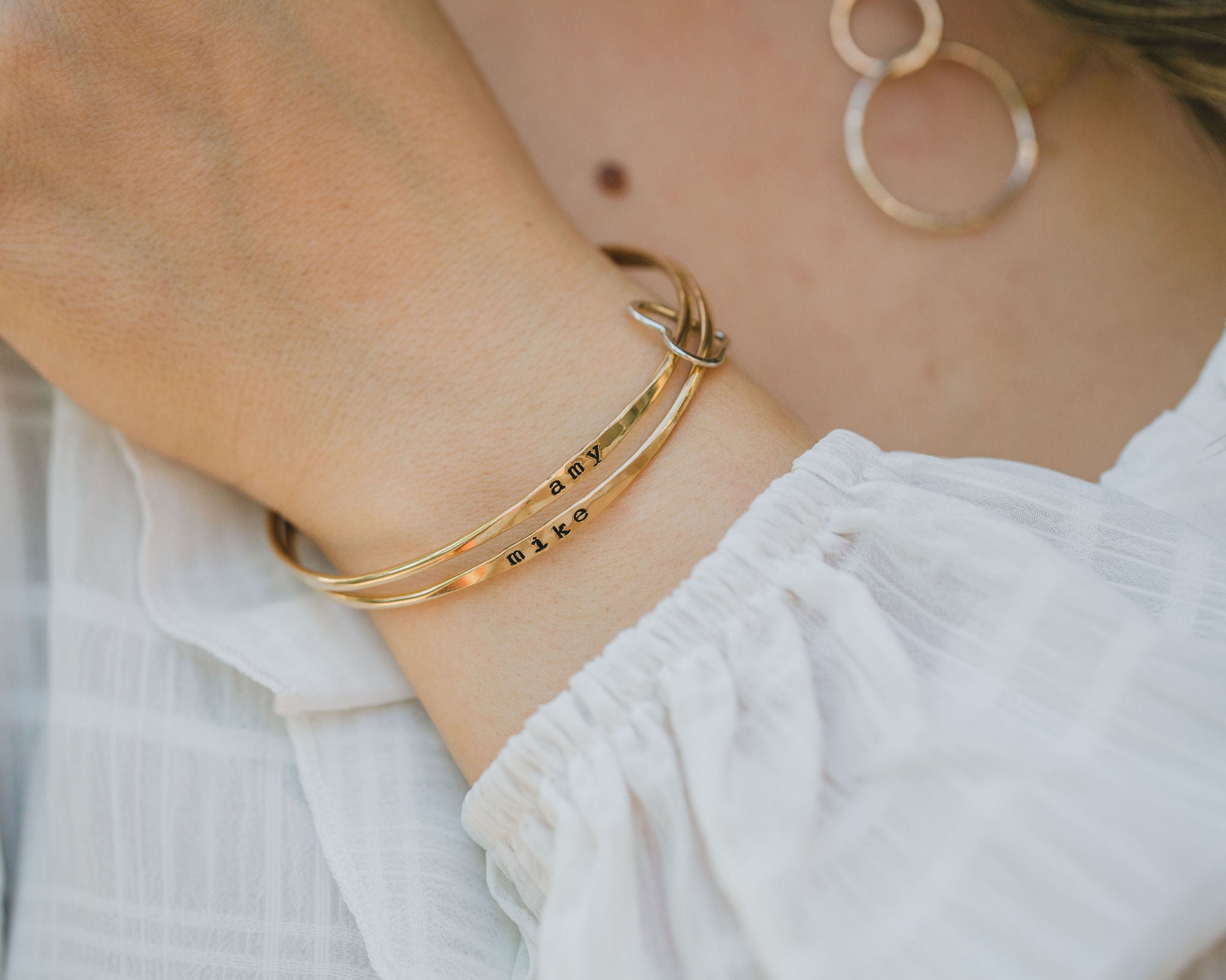 Kindred Personalized Bangles – Amy Waltz Designs