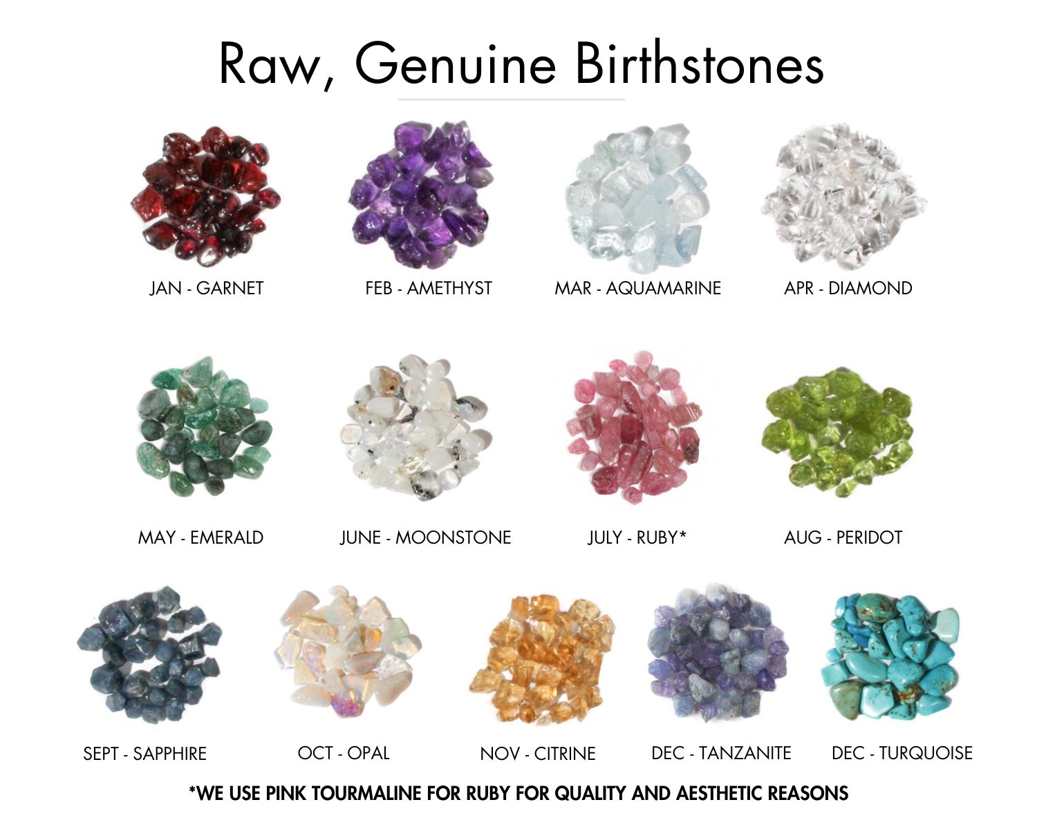 Raw Toi et Moi Birthstone Ring – Amy Waltz Designs