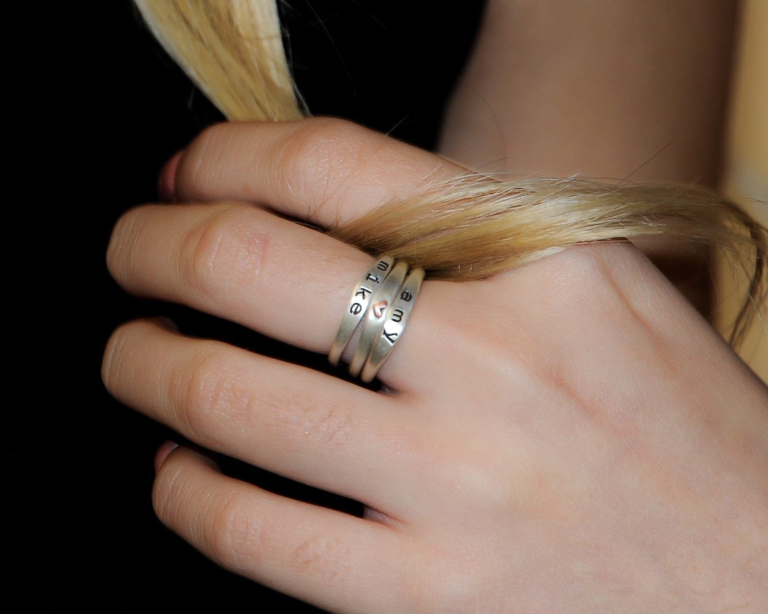 Personalized Rings – Amy Waltz Designs